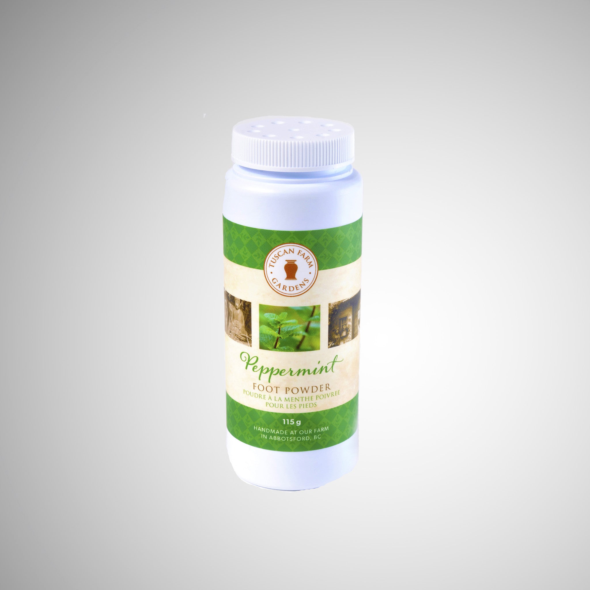 Peppermint Foot Powder – Tuscan Farm Gardens