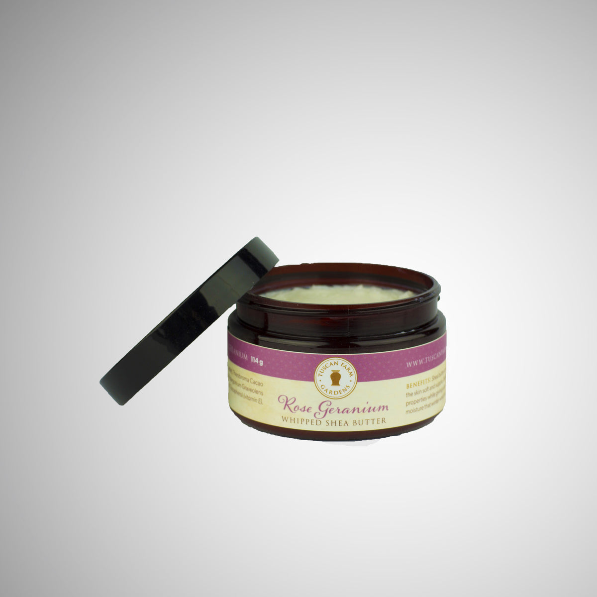 Rose Geranium Whipped Shea Butter – Tuscan Farm Gardens